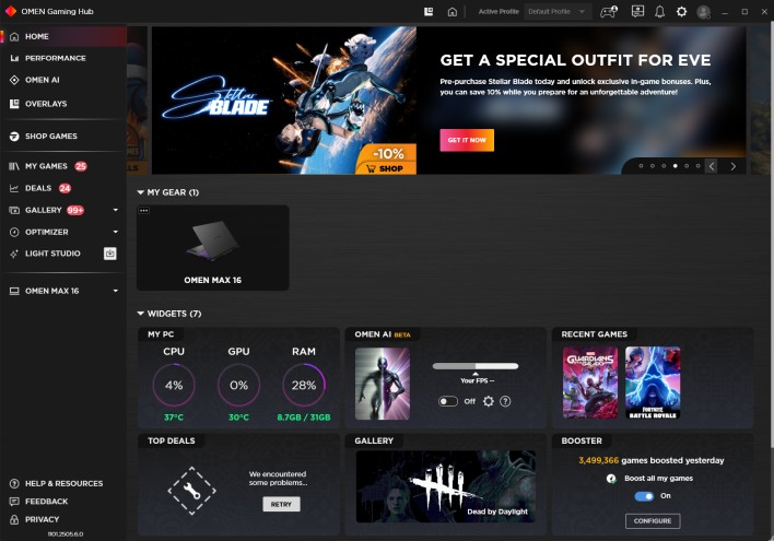 HP OMEN Max 16 Gaming Laptop: The HP Software Experience | HotHardware