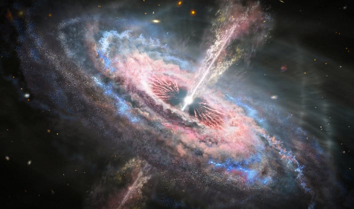 NASA Focuses Space Telescope On Super Bright Quasars To Shed Light On ...