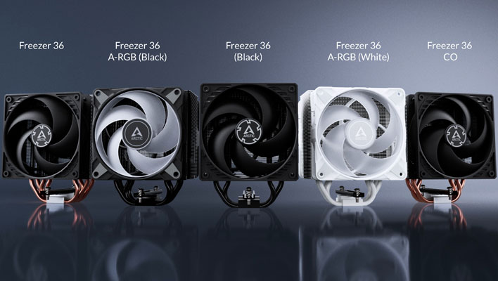 Arctic Unveils Freezer 36 Budget CPU Air Coolers Starting At A Cool $25 ...