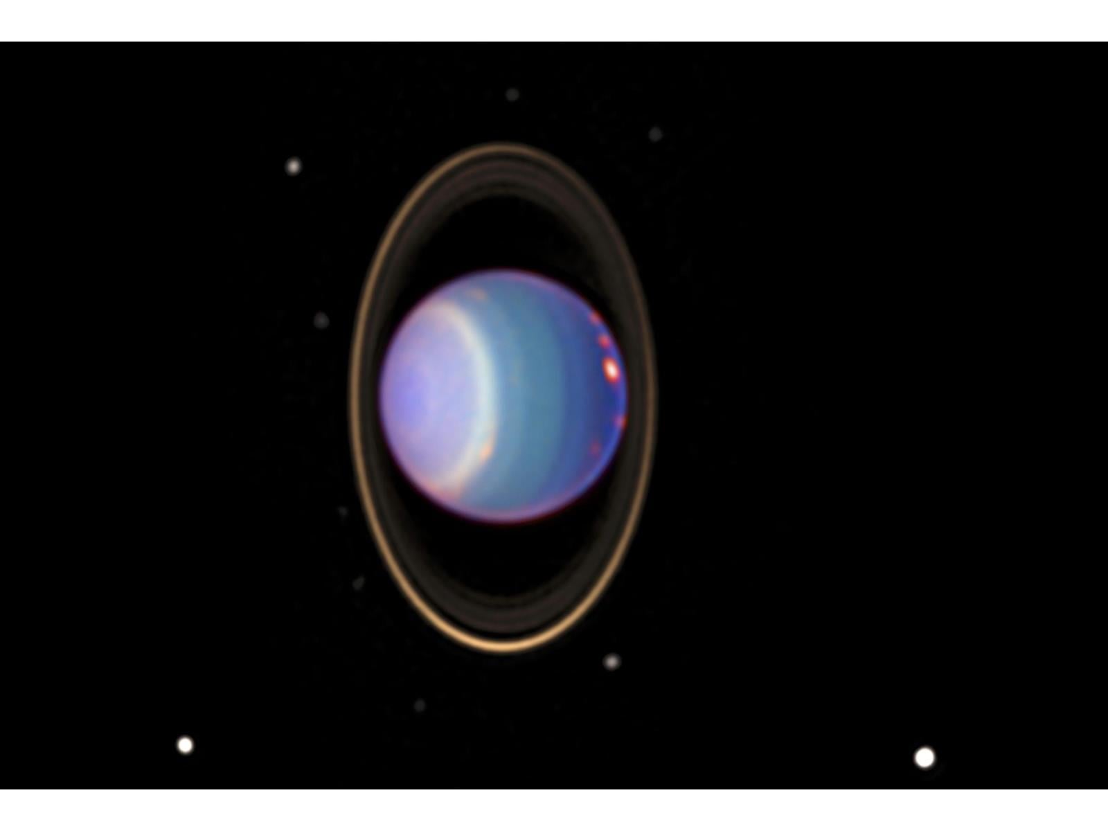 Planet Uranus Rings Uranus And Its Rings By Science Photo Library