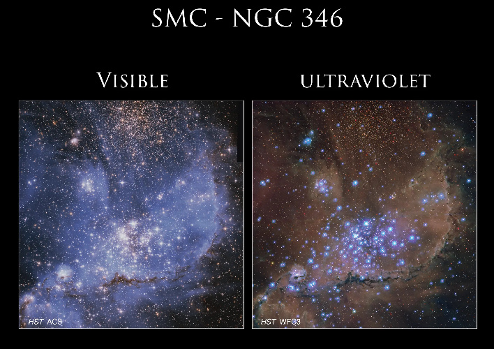 Hubble Snaps Stunning Image Of UV Star Cluster Unleashing A Torrent Of ...