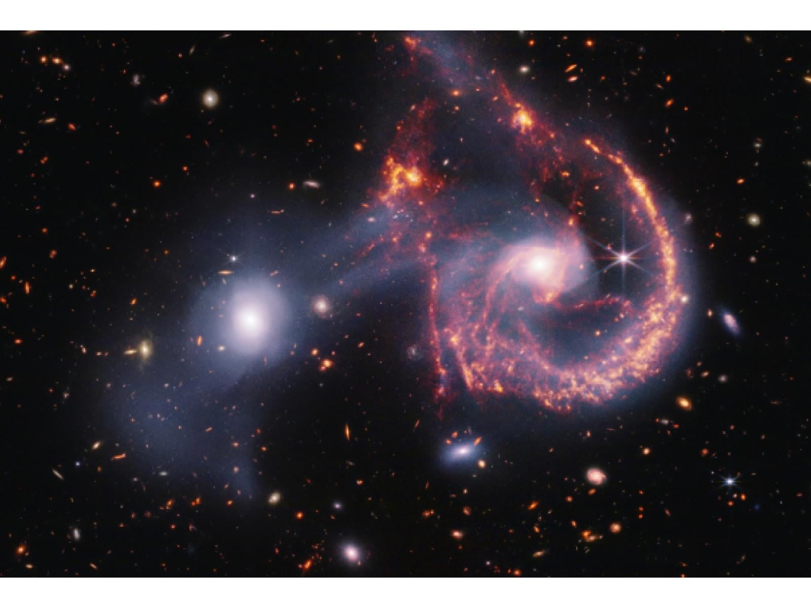 Hubble Captures Stunning Image Of Galaxies Colliding NASA Hubble Space