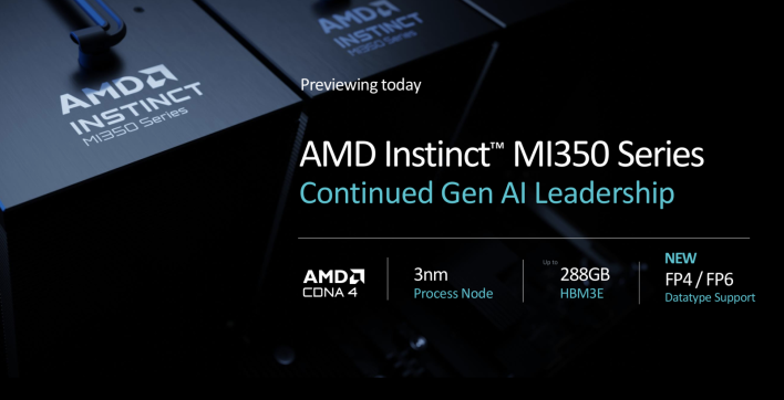 AMD wprowadza na rynek akcelerator AI Instinct MI325X, ujawnia potęgę AI MI355X i nowe procesory ...