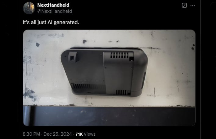 Nintendo Switch 2 Console And Dock Pictured But Are They Actually Real ...