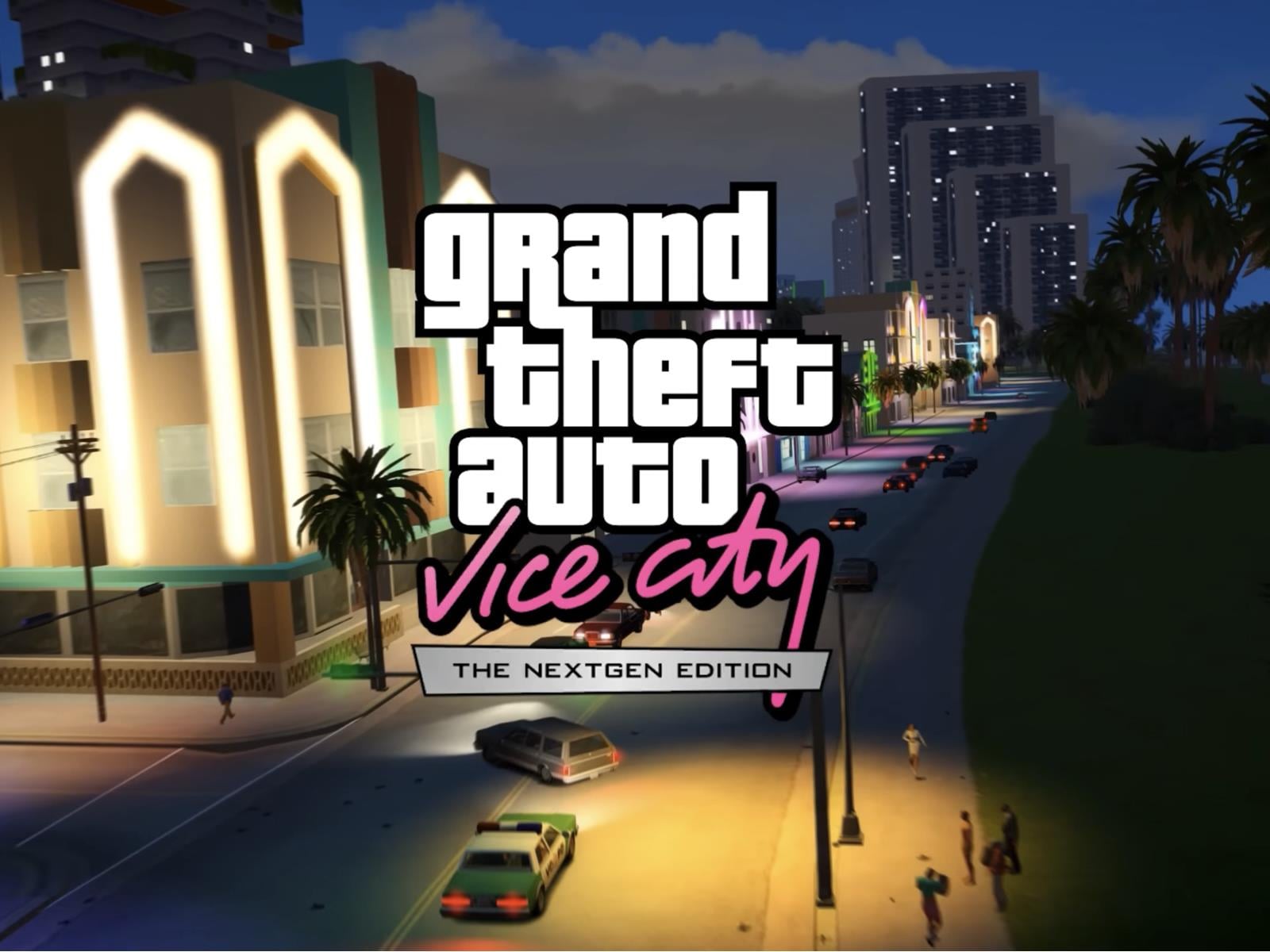 Voitures De Gta Vice City GTA Vice City Definitive HD Remaster