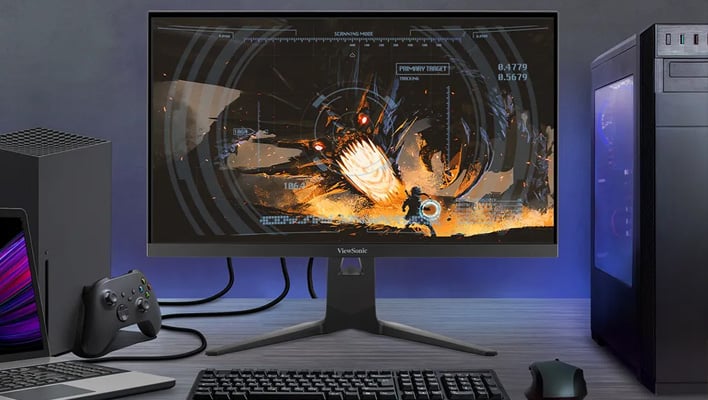 ViewSonic's New 27-Inch 4K IPS Monitor Can Boost The Refresh Rate At ...