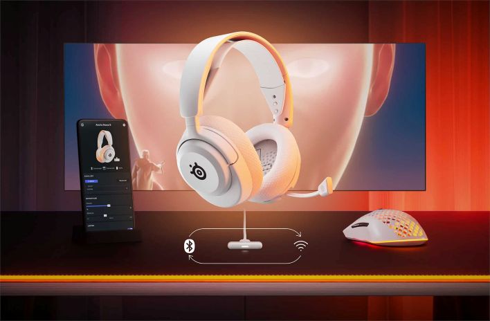 SteelSeries Intros Gaming Headsets & Peripherals In Pristine White To ...