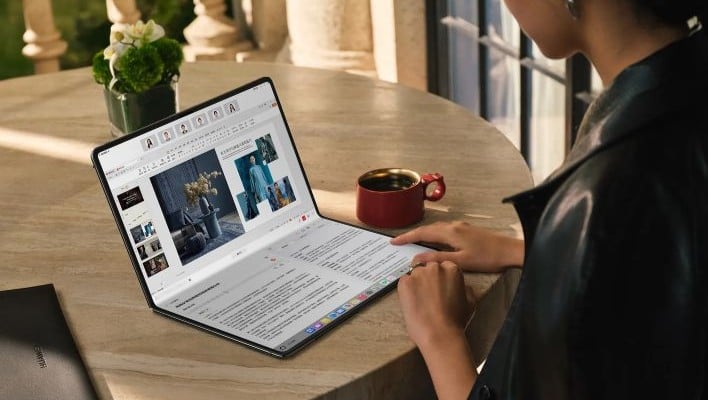 Forget Foldable iPads, Huawei MateBook Fold Is A Slick Folding Laptop ...