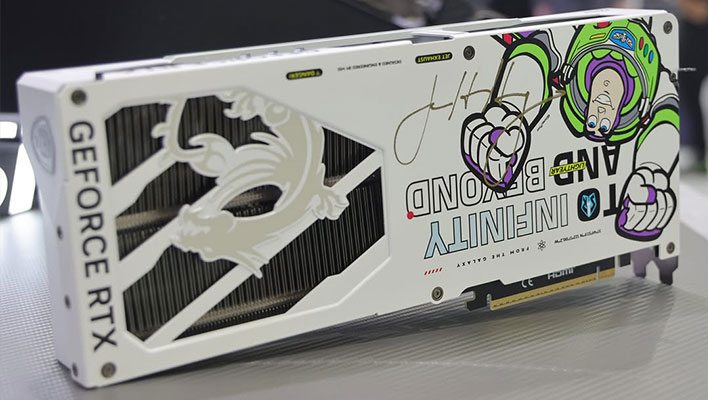 NVIDIA CEO Signs MSI's RTX 5070 Toy Story GPU And Buzz Lightyear ...