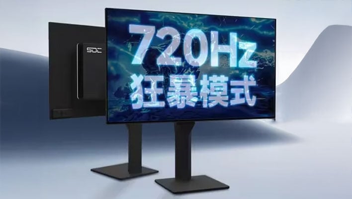 This OLED Gaming Monitor With An LG Panel Hits An Insane 720Hz Refresh ...