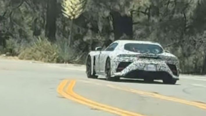 Lexus LFR Supercar Prototype With Quad Exhaust Spotted In Secret Test ...