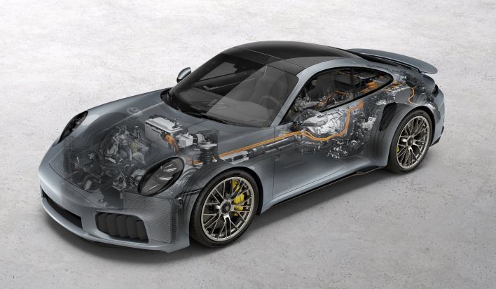 2026 Porsche 911 Turbo S Goes Hybrid With An HP Boost To Become Most ...