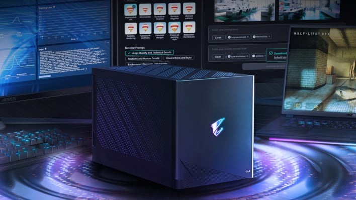Gigabyte's Aorus Thunderbolt 5 External GPU Box With RTX 5090 Is Now ...