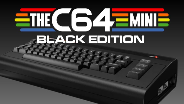 Commodore 64 Remake Gets A Sleek Black Makeover Packed With 25 ...
