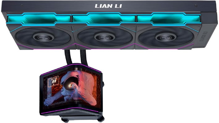 Lian Li Unveils HydroShift II 360 AIO with a Motorized 2K OLED Display ...