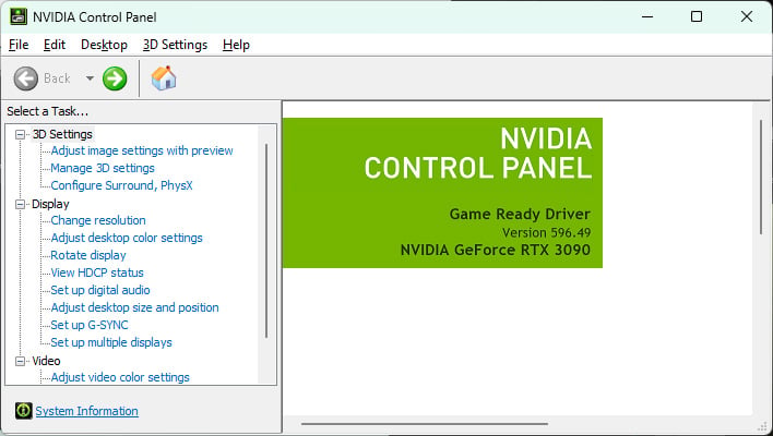 NVIDIA’s Classic Control Panel Hits EOL After 20 Years, Settings Shift ...