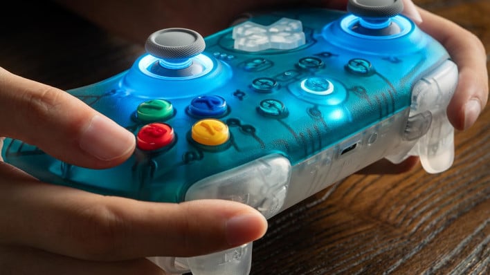 8BitDo's Slick New Translucent Keyboard And Controller Pay Homage To ...