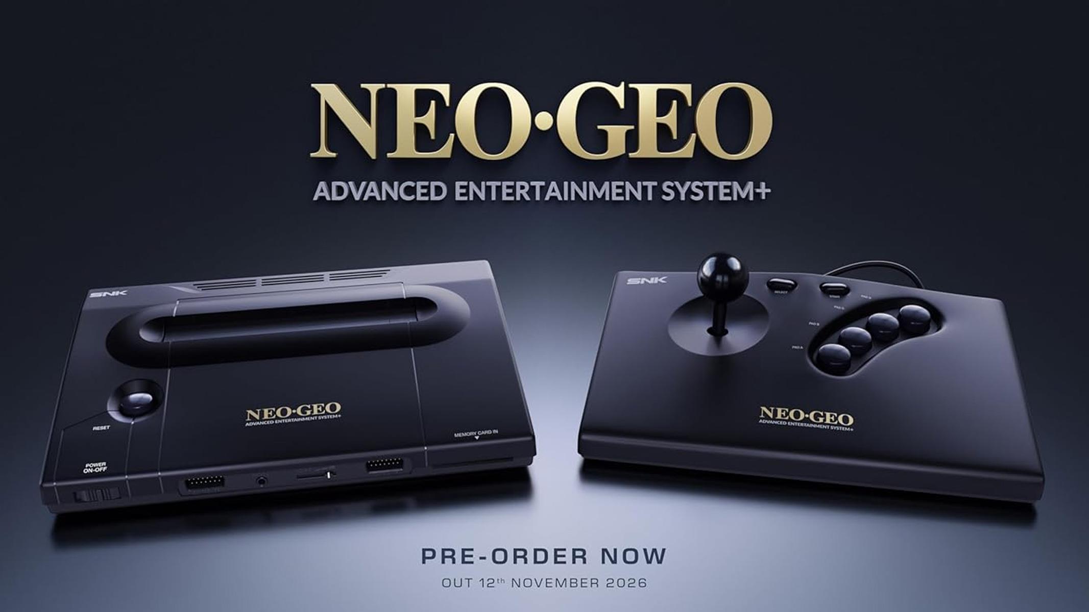 Neo Geo AES+ Retro Console Preorders Open Starting At $249.99